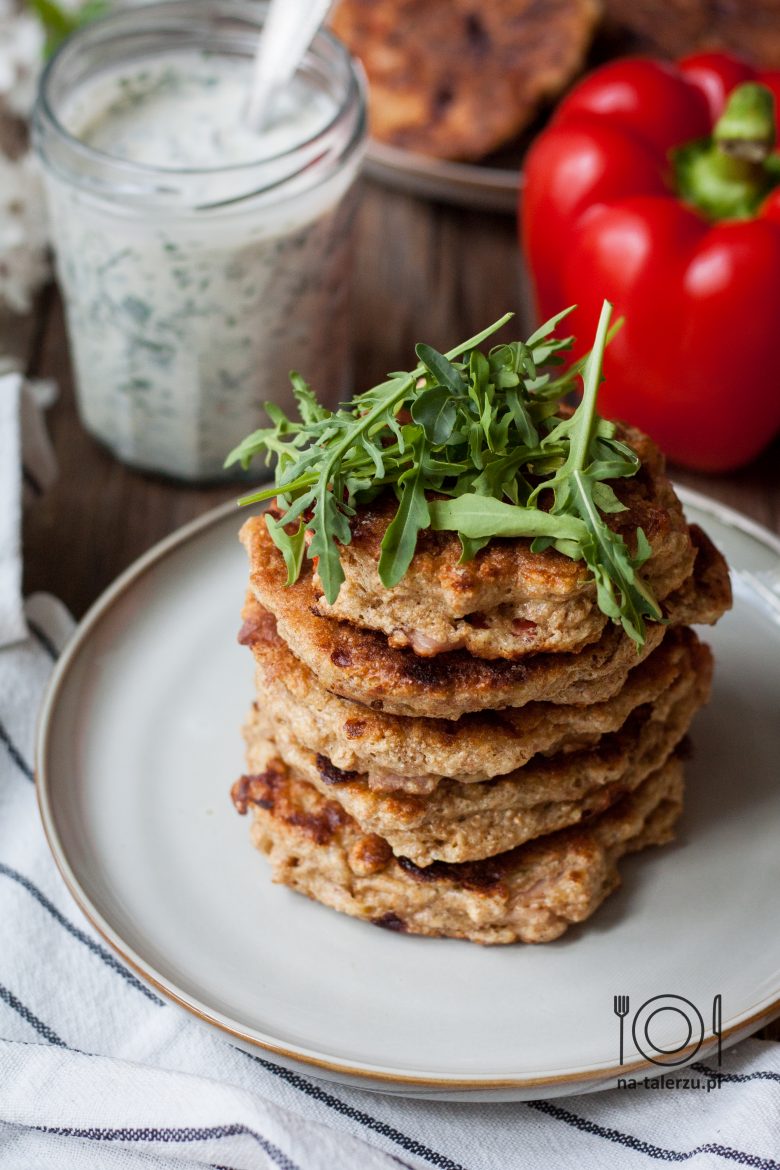 Wytrawne placki z serka wiejskiego - Na-talerzu.pl