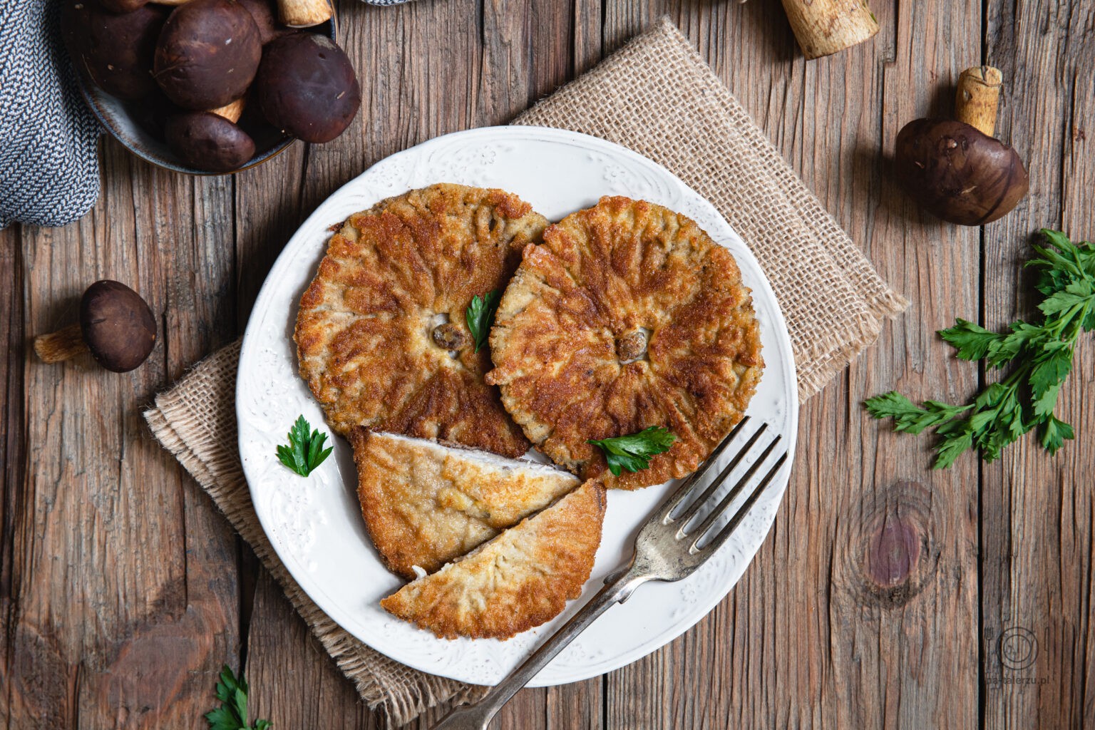 Kanie smażone w panierce