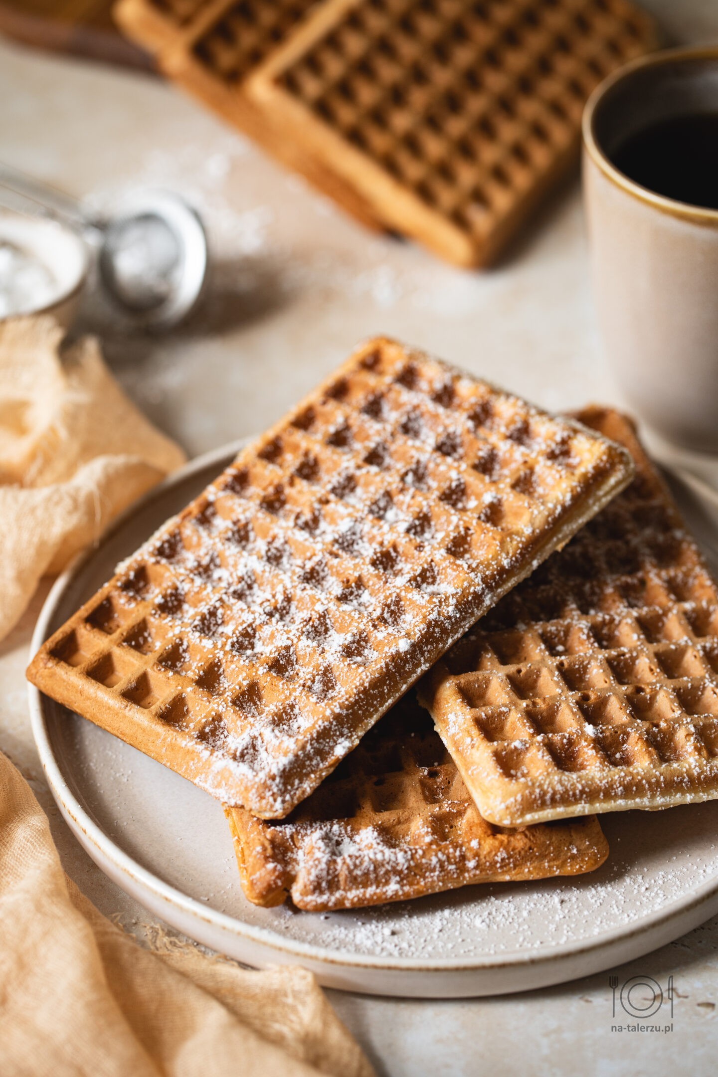 Gofry - chrupiące i puszyste