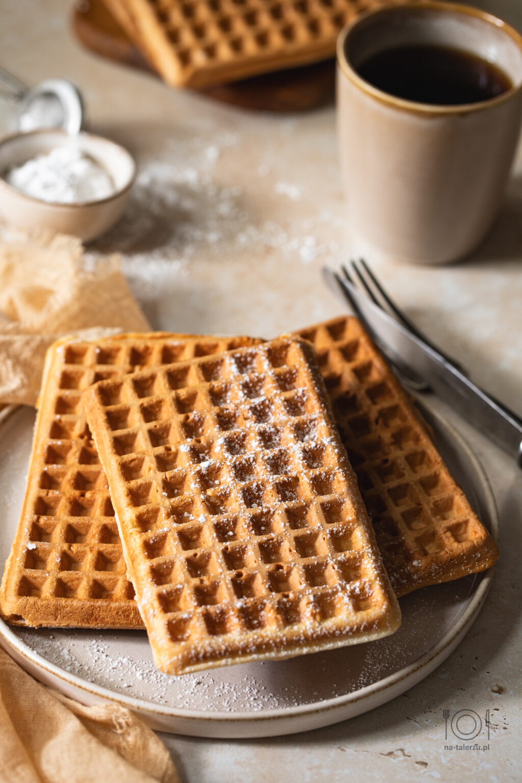 Gofry - chrupiące i puszyste