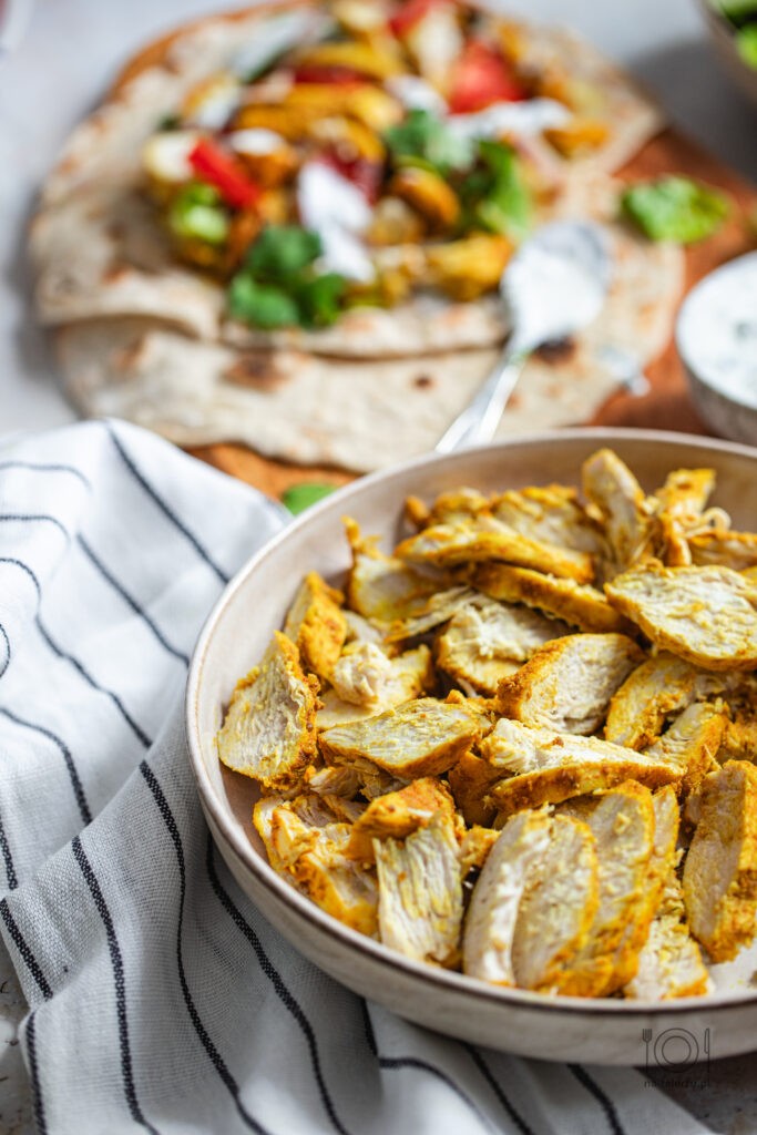 Shoarma z kurczaka z piekarnika