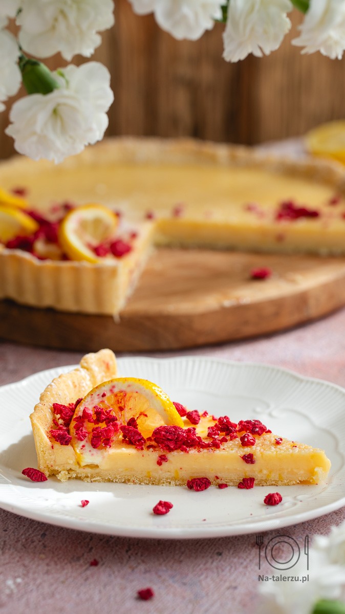 Francuska tarta cytrynowa, czyli tarte au citron